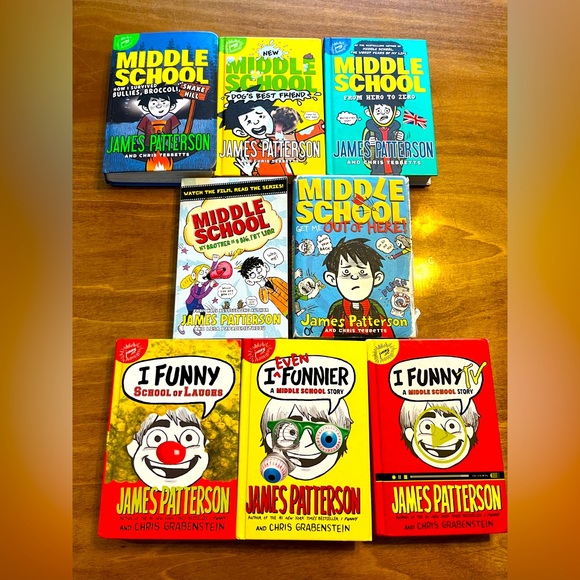 Games | James Patterson Middle School And I Funny Book Set | Poshmark